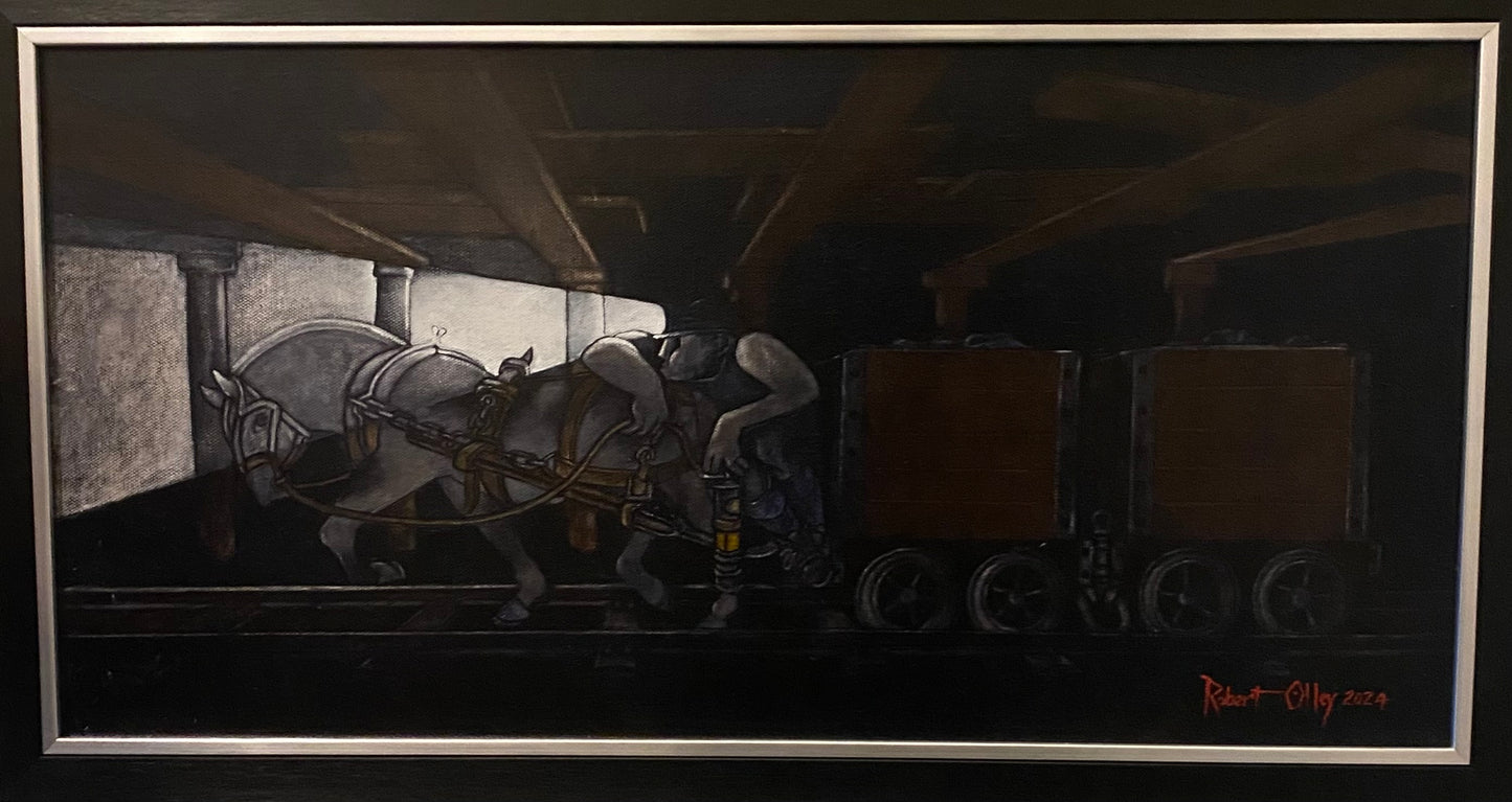 Pony Driver – Robert Olley - North East Artist & Sculptor