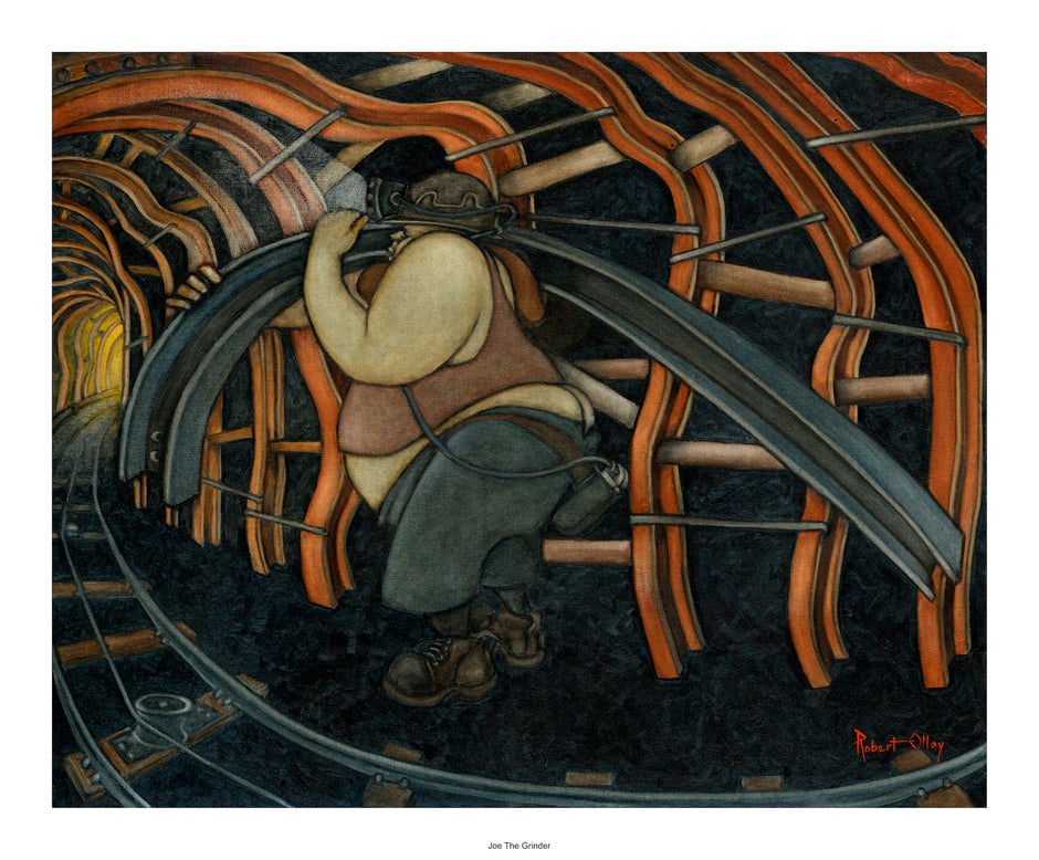 Coal Mining Prints – Robert Olley - North East Artist & Sculptor
